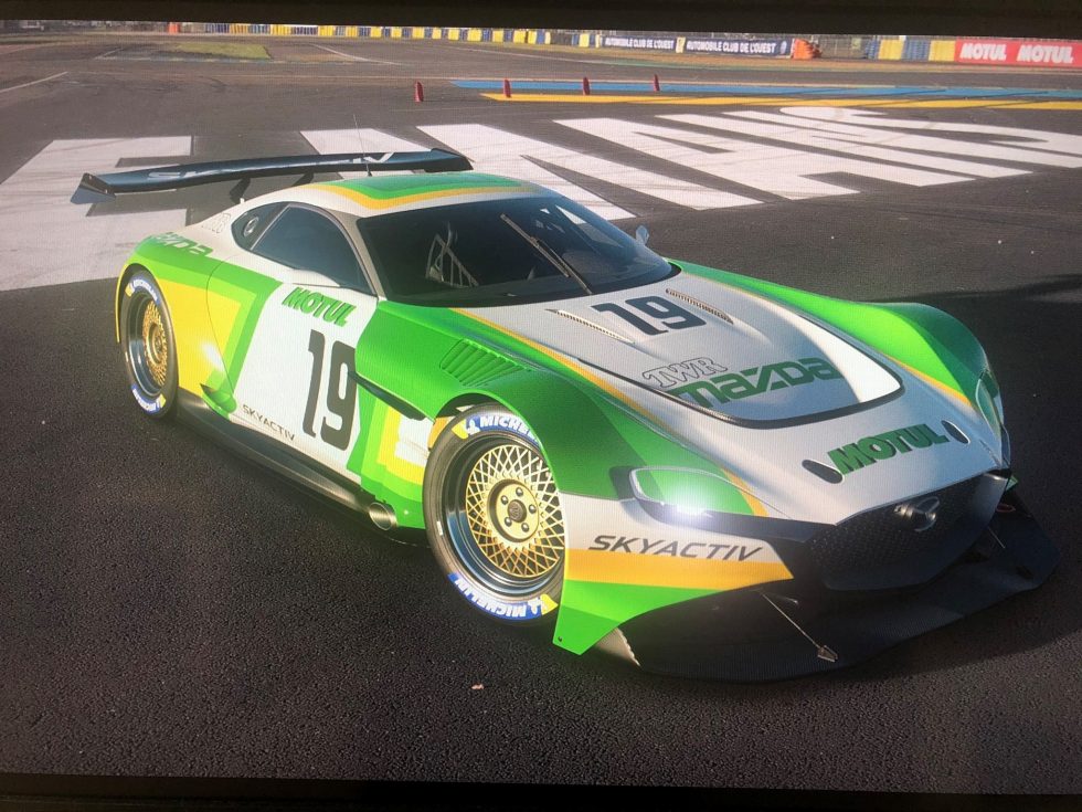 RX-Vision GT3s virtual race highlights and liveries | Inside Mazda