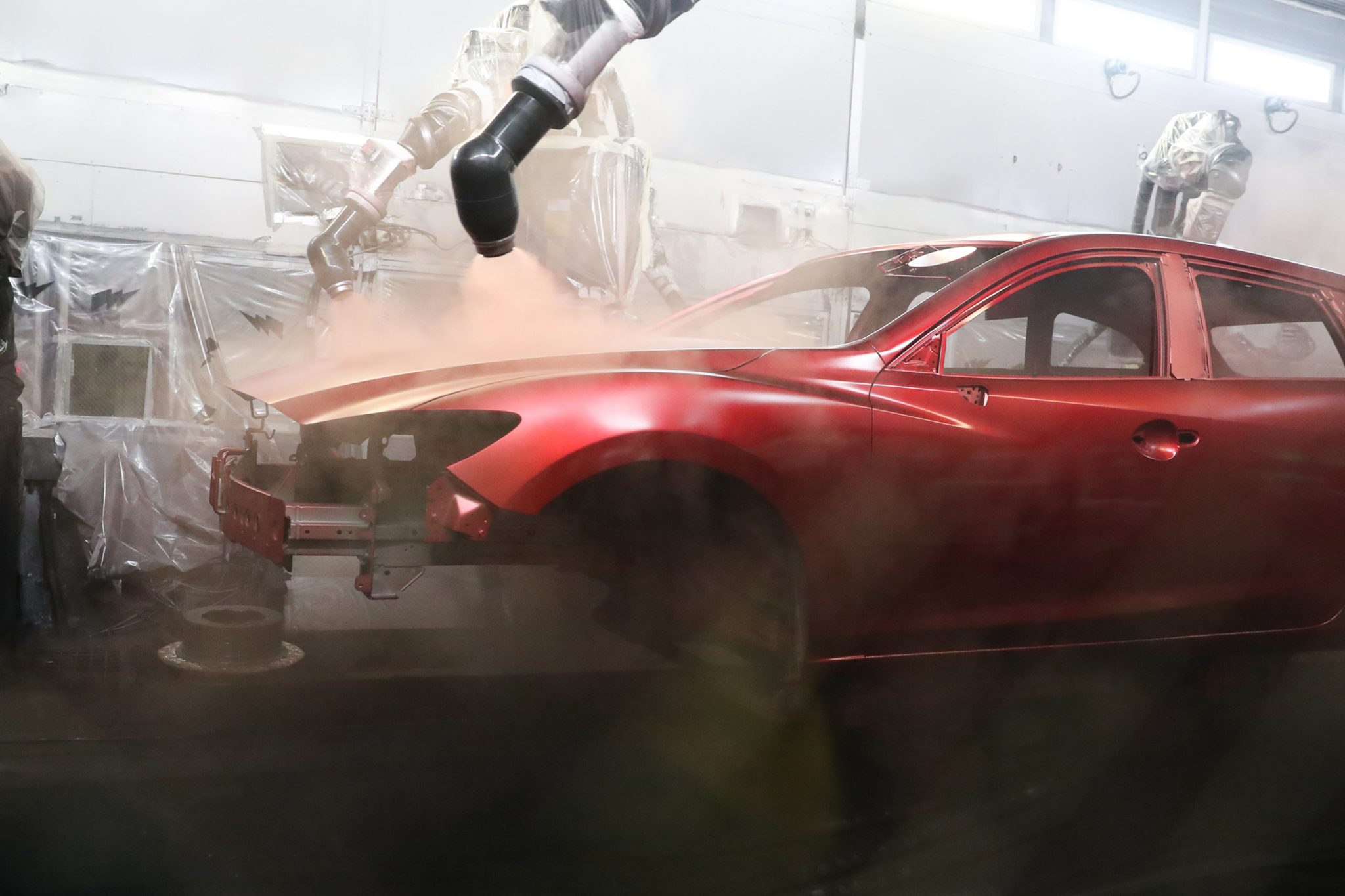 Painting Mazda’s unique colour history