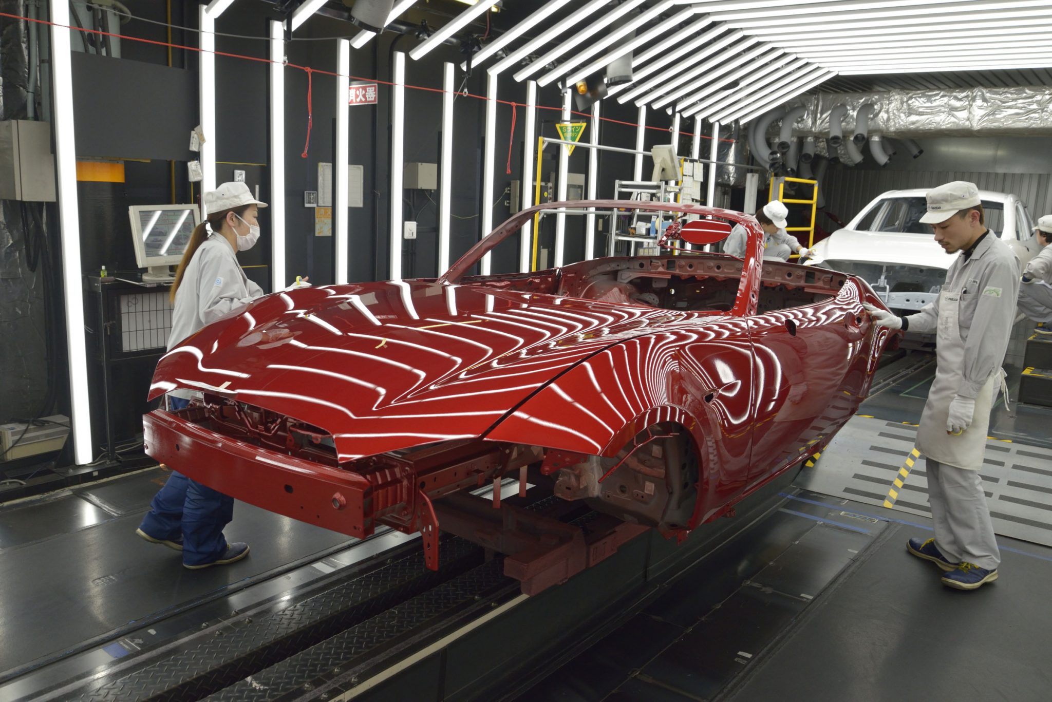 Painting Mazda’s unique colour history