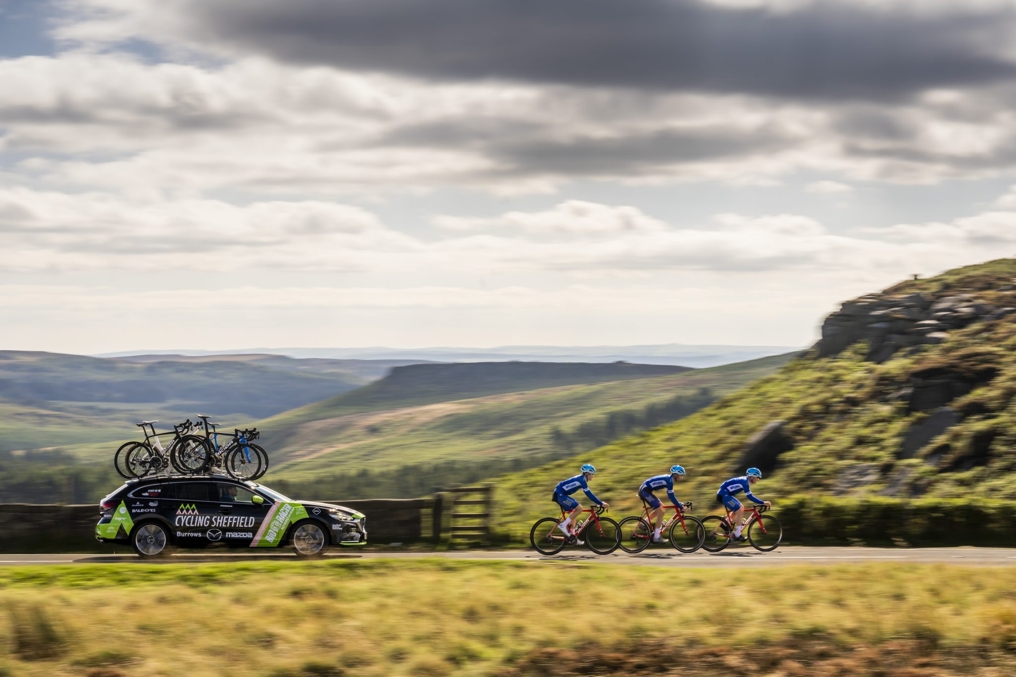 Burrows Mazda Sheffield sponsors Cycling Sheffield for eighth year running