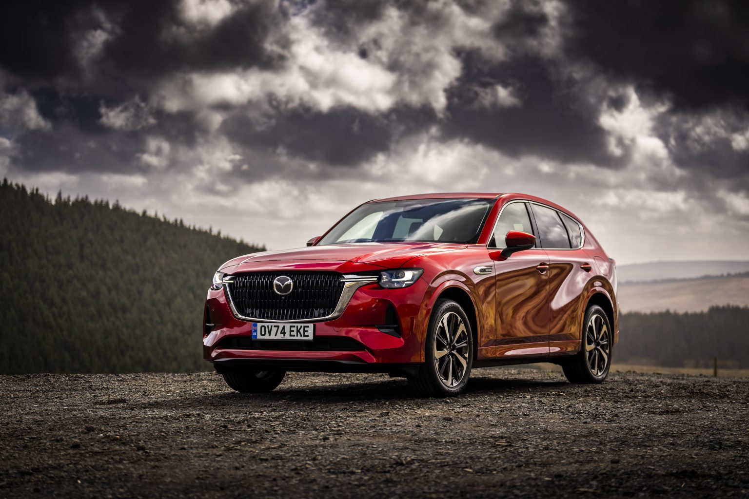 New LNG powered car carrier ship delivers Mazda cars to the UK on its ...