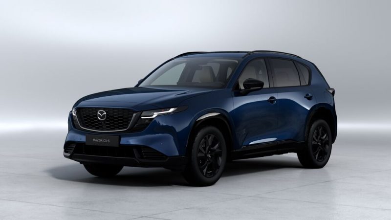 New Navy Blue colour makes its debut on the all-new Mazda CX-5 | Inside ...